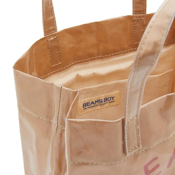 BEAMS Logo Shop Bag