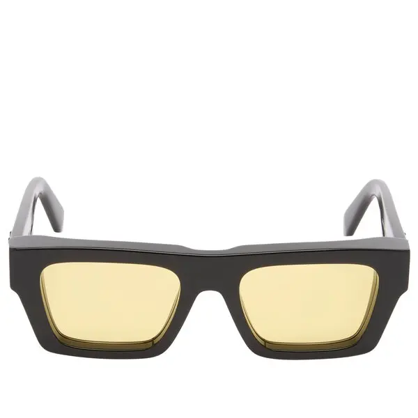 Off-White Oregon Sunglasses - Black/yellow