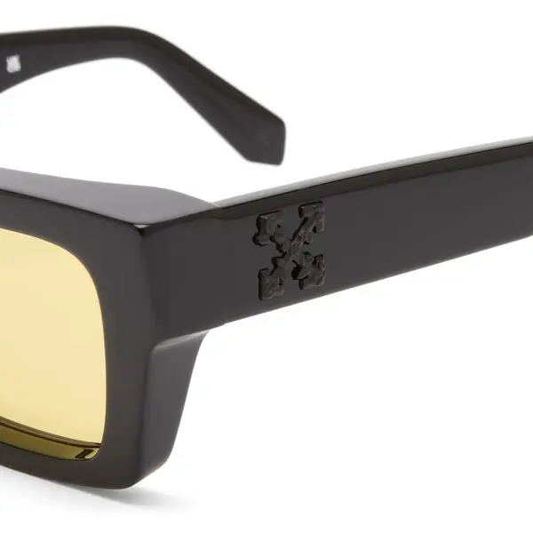 Off-White Oregon Sunglasses - Black/yellow