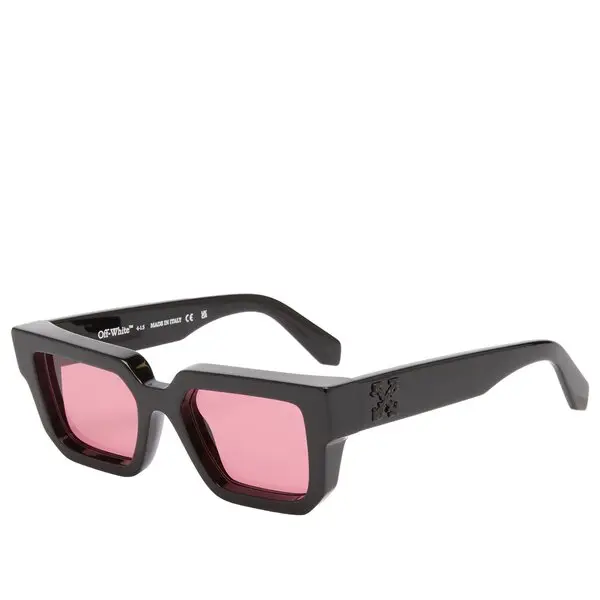 Off-White Silverstone Sunglasses - Black/red