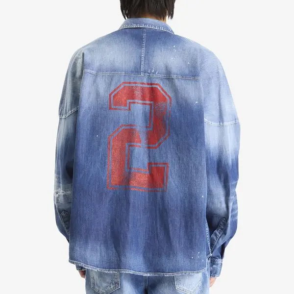 Dsquared2 Denim Rugby Shirt