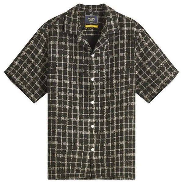 Portuguese Flannel Dorne Wavey Check Vacation Shirt