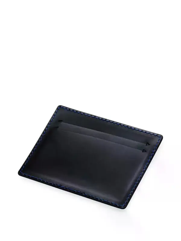 ADER ERROR Leather Card Holder - Black