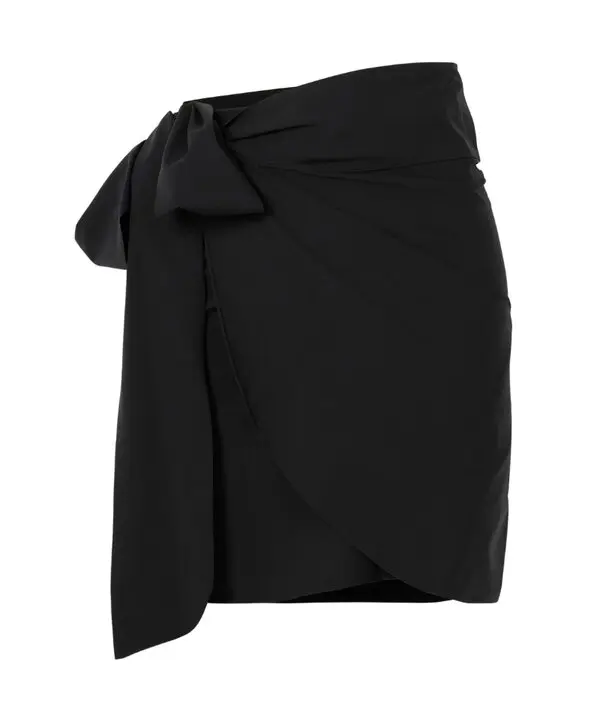 Hunza G Stretch-jersey Pareo - Black