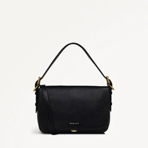 RADLEY Grafton Street Flapover Crossbody Bag - Black