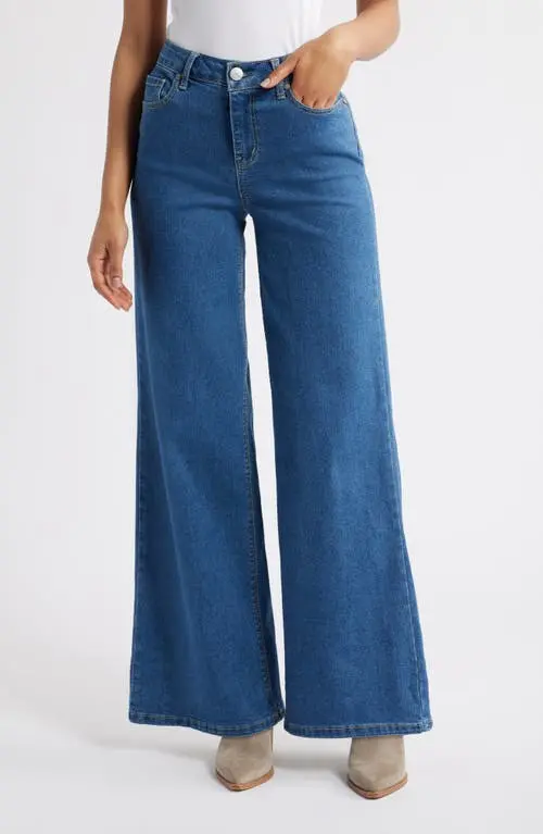 1822 Denim High-rise Wide-leg Jeans - Miles
