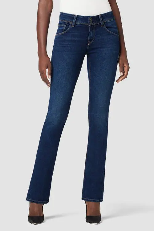 Hudson Jeans Beth Mid-rise Baby Bootcut - Obscurity