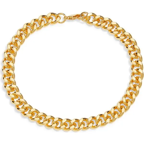 Argento Vivo Curb Link Bracelet - Gold
