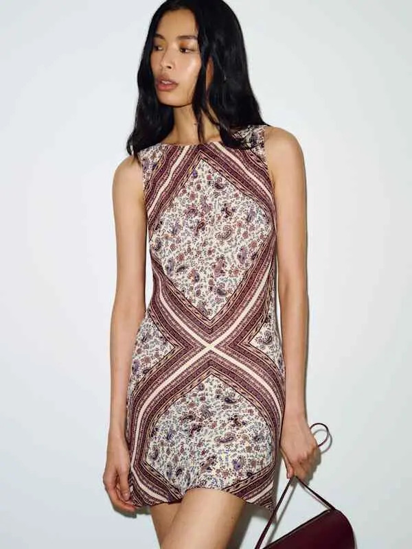 REFORMATION Dale Mini Dress - Multi