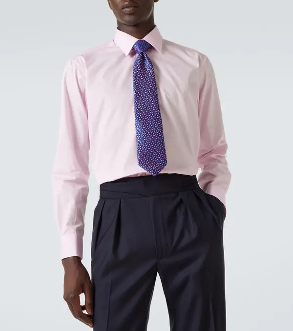 Charvet Cotton Poplin Shirt - Pink
