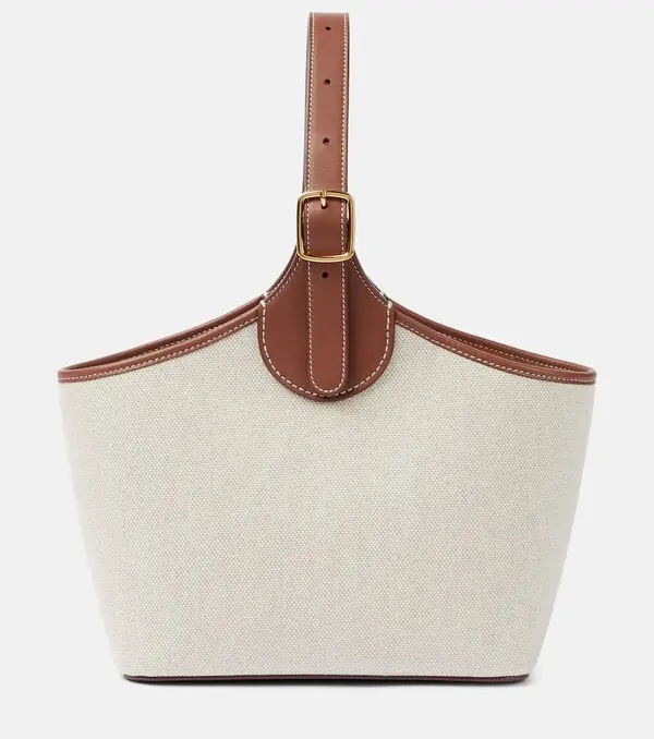 Loro Piana Bobbin Canvas Tote