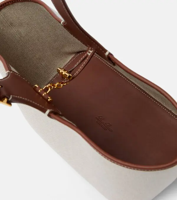 Loro Piana Bobbin Canvas Tote