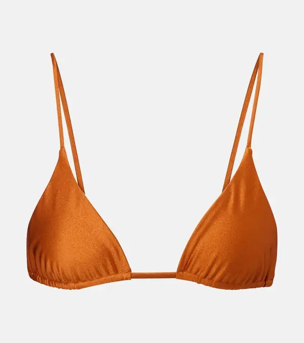 Jade Swim Via Bikini Top - Orange