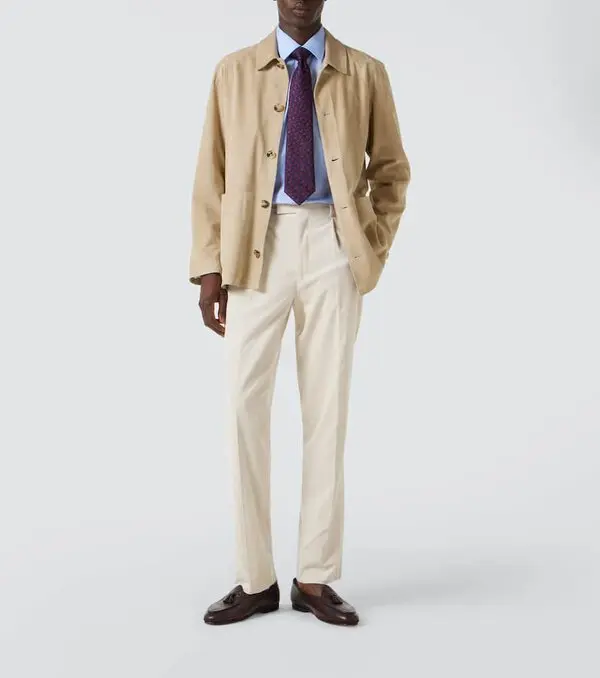 Charvet Cotton Poplin Shirt - Blue