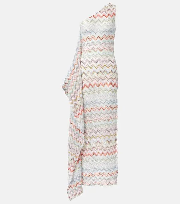 Missoni Zigzag Crochet Maxi Dress