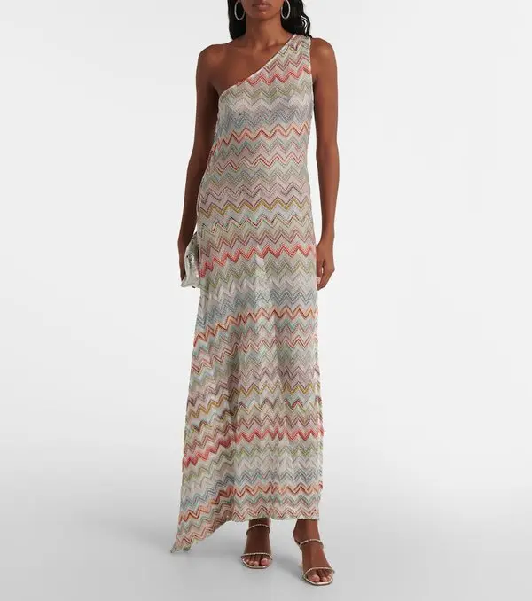 Missoni Zigzag Crochet Maxi Dress