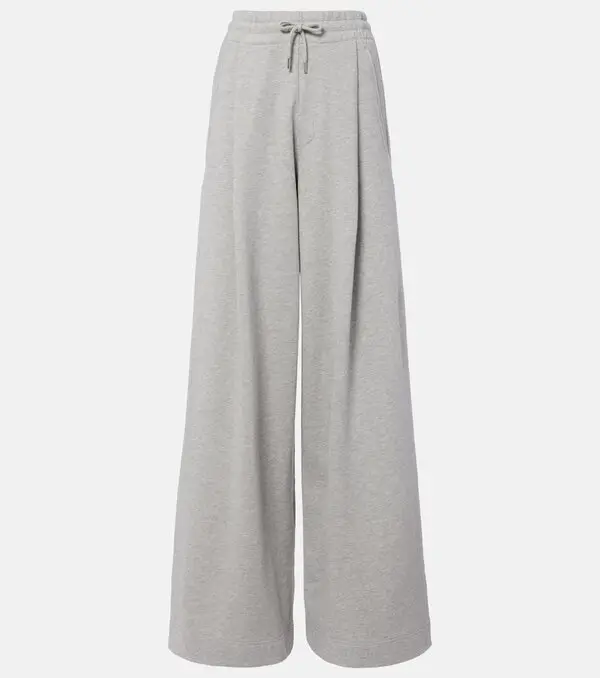 Dries Van Noten Cotton Jersey Sweatpants - Grey