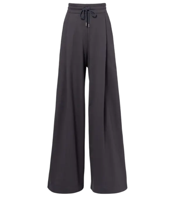 Dries Van Noten Cotton Jersey Sweatpants - Grey