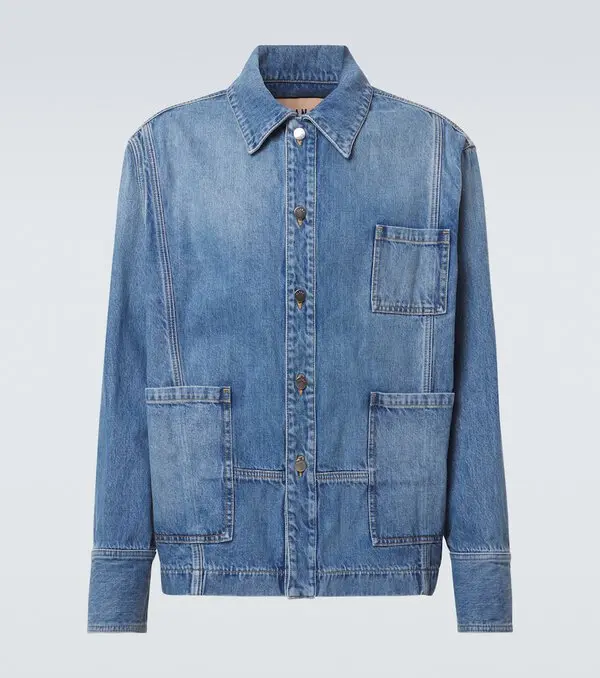 Plan C Indigo Denim Jacket