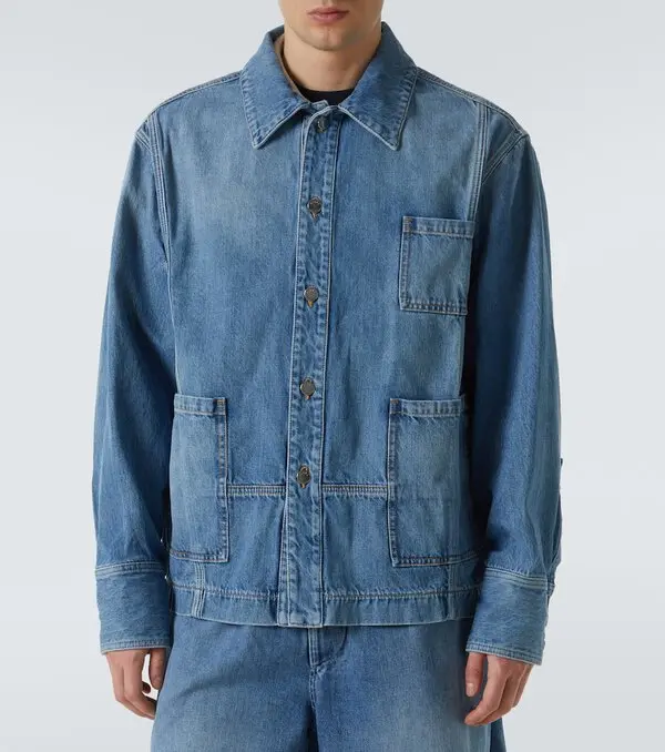 Plan C Indigo Denim Jacket