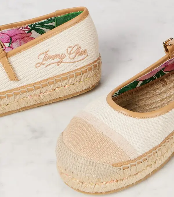 JIMMY CHOO Aciel Espadrille Slides