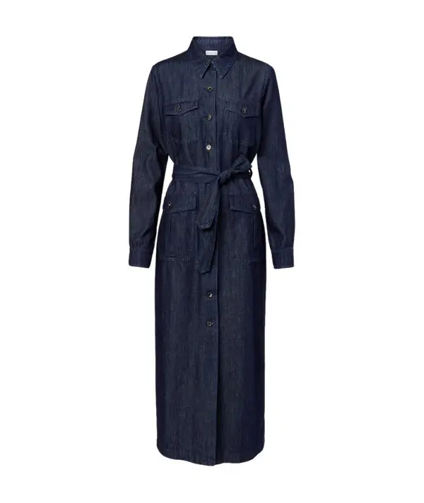 Dries Van Noten Denim Shirt Dress