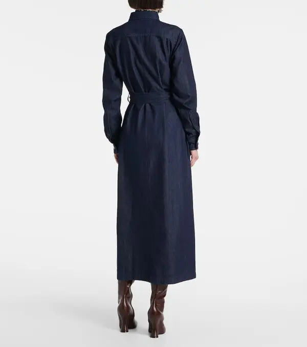 Dries Van Noten Denim Shirt Dress