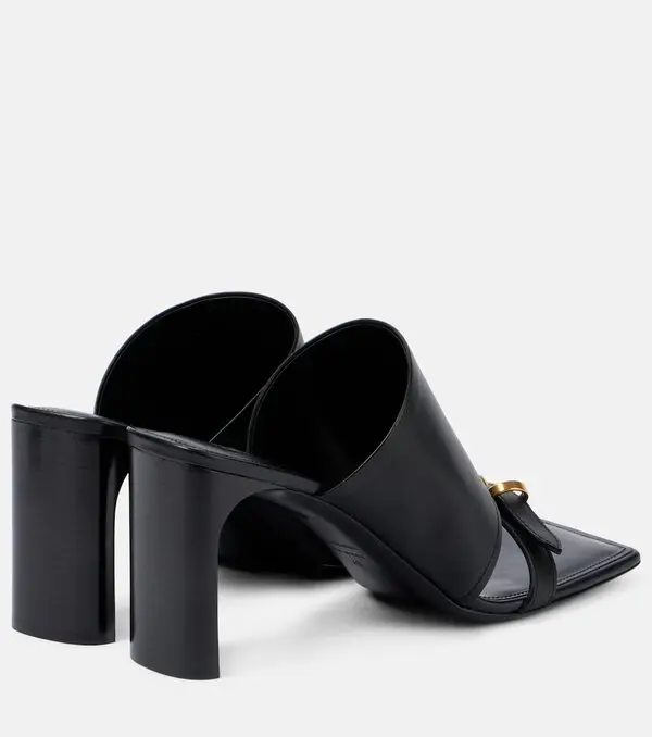 Balenciaga Bel Air 80 Leather Sandals