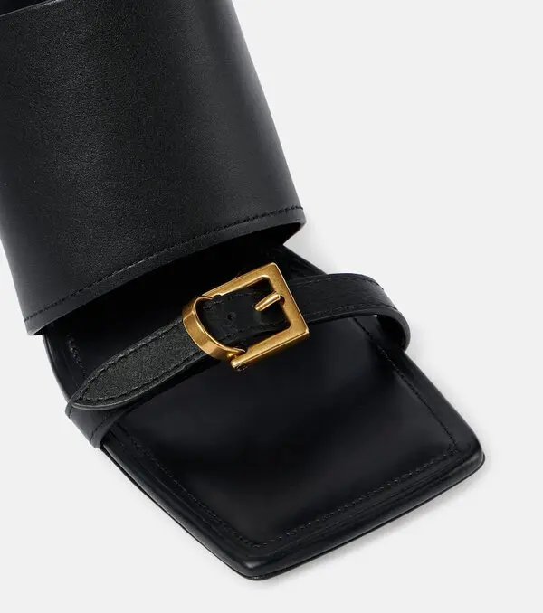 Balenciaga Bel Air 80 Leather Sandals