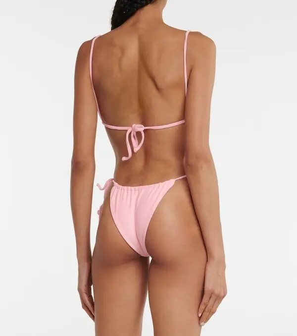 Jade Swim Via Bikini Top - Pink