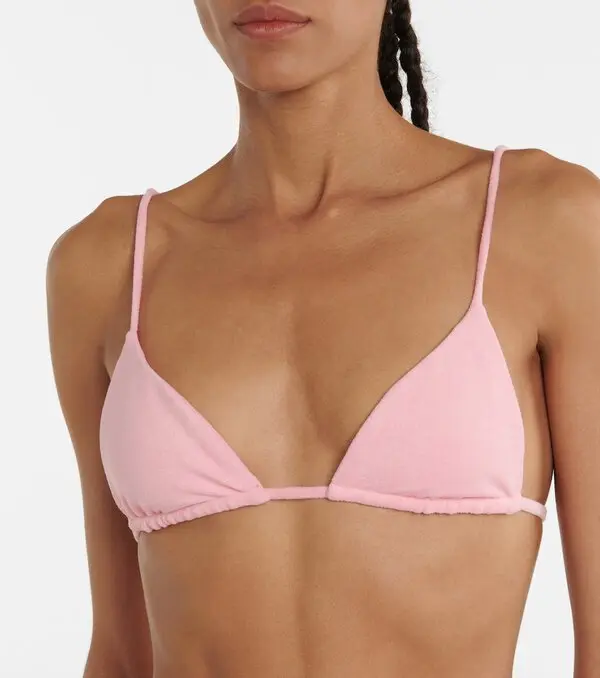 Jade Swim Via Bikini Top - Pink
