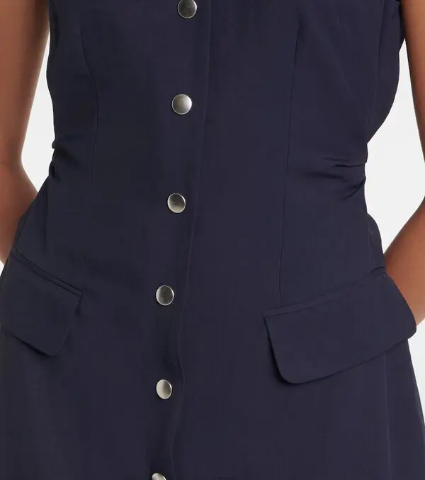 Dries Van Noten Gabardine Midi Dress