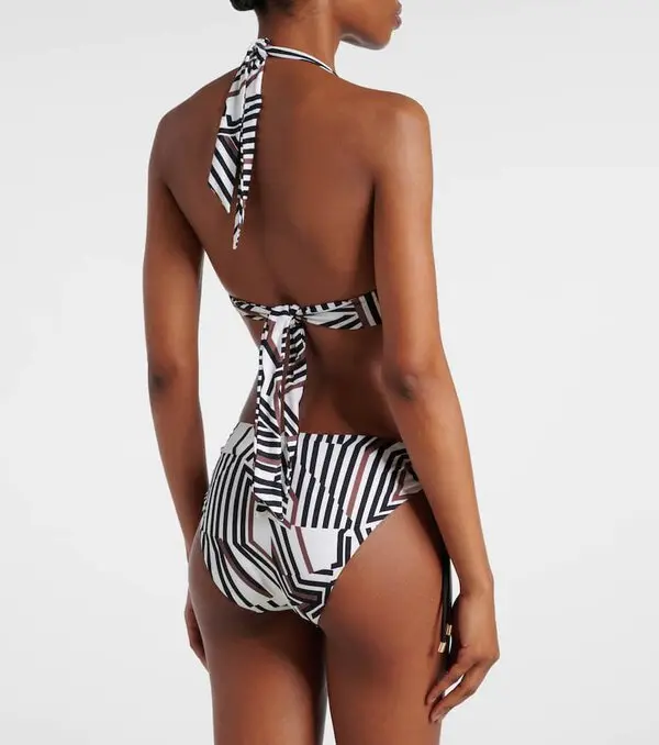 Max Mara Sibilla Printed Bikini Bottoms - Multicoloured