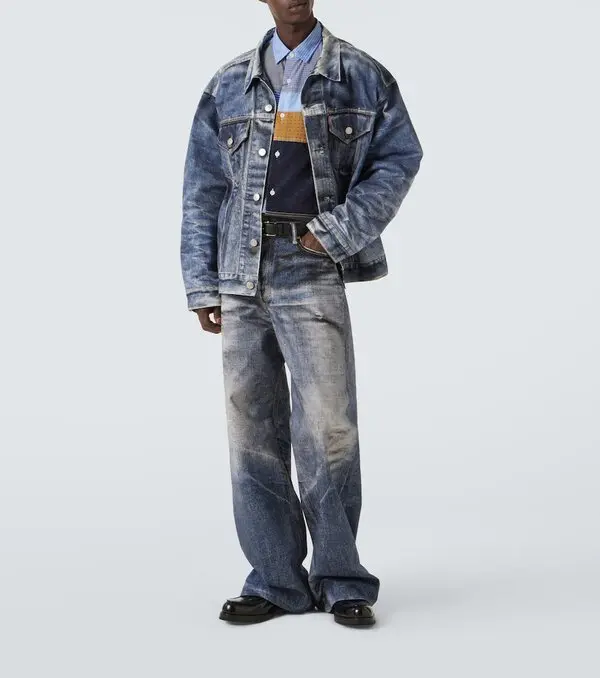 Junya Watanabe Patchwork Cotton Shirt - Multicoloured