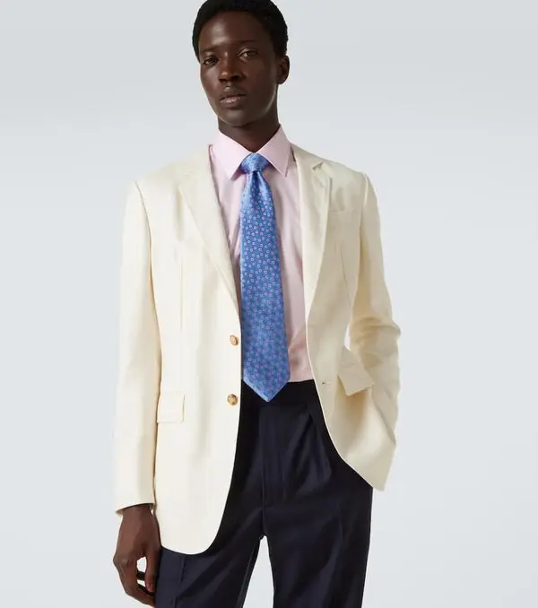 Charvet Silk Jacquard Neck Tie