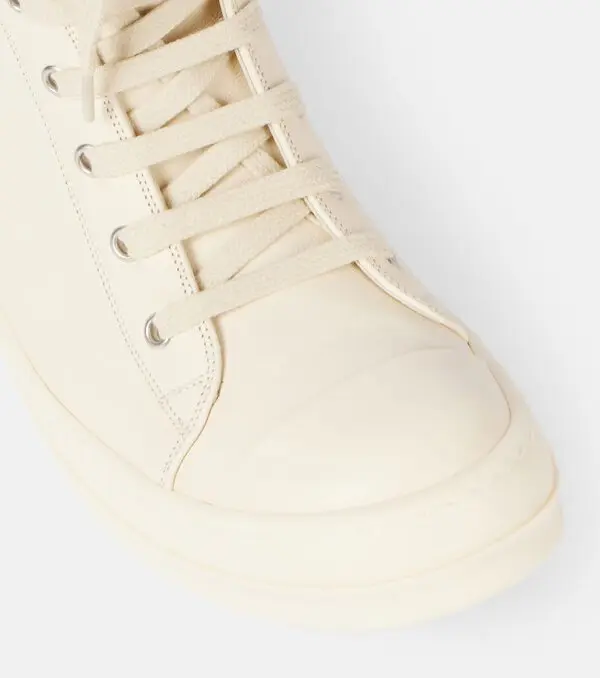 Rick Owens Leather Sneakers