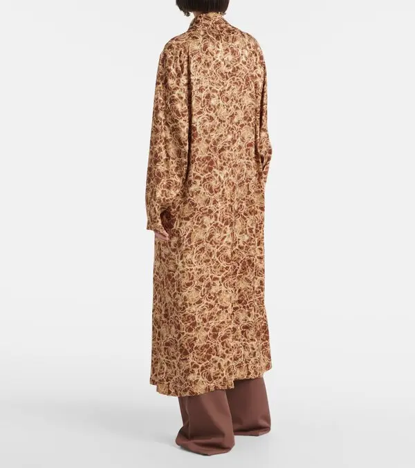 Dries Van Noten Leopard-print Coat