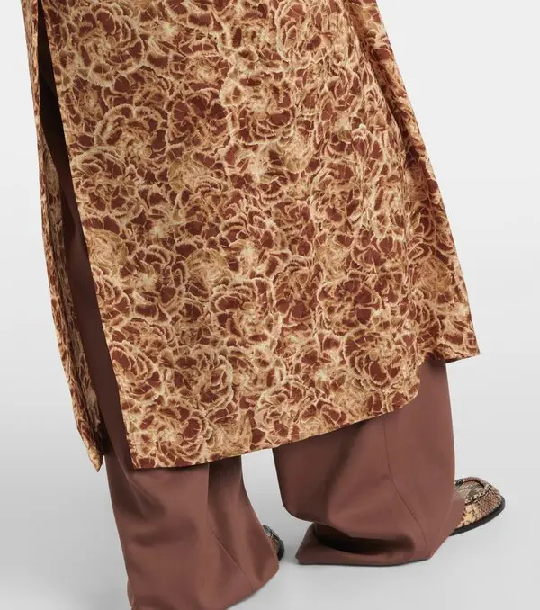 Dries Van Noten Leopard-print Coat