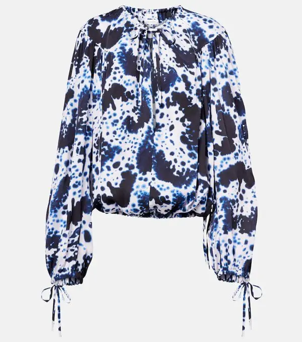 Dries Van Noten Printed Blouse