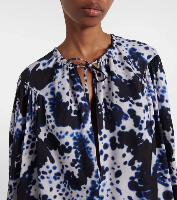 Dries Van Noten Printed Blouse