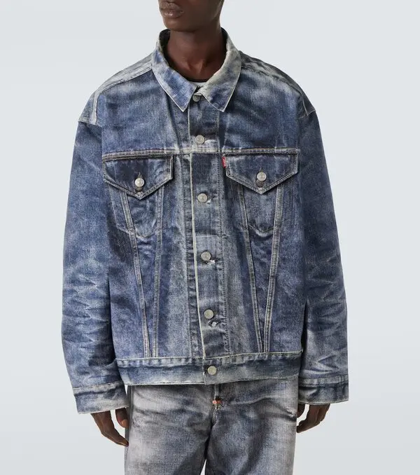 Junya Watanabe X Levi's® Printed Denim Jacket