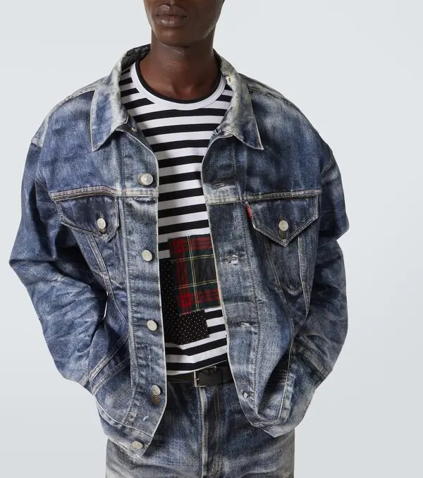 Junya Watanabe X Levi's® Printed Denim Jacket