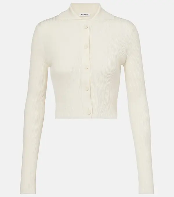 JIL SANDER Cropped Cardigan