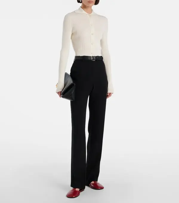JIL SANDER Cropped Cardigan