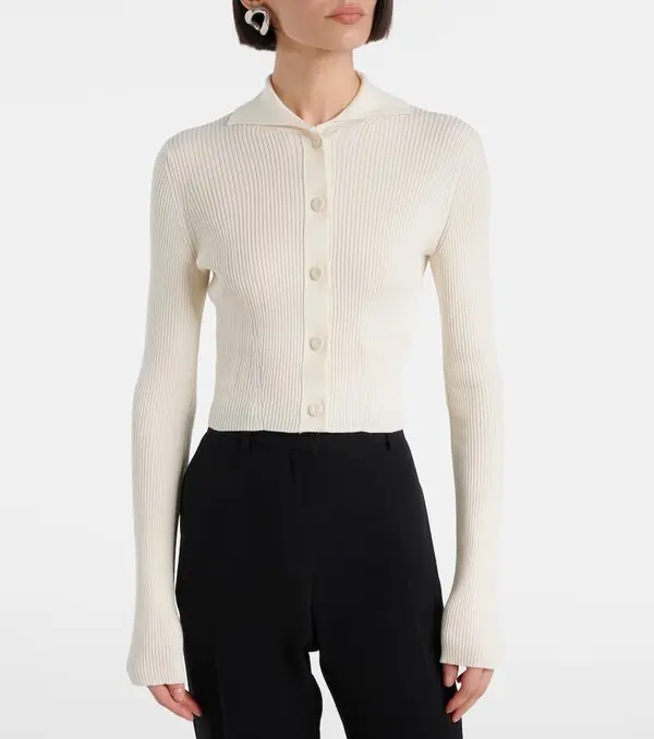 JIL SANDER Cropped Cardigan