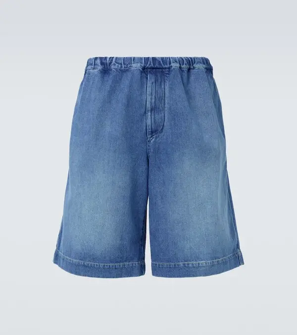 Plan C Denim Bermuda Shorts