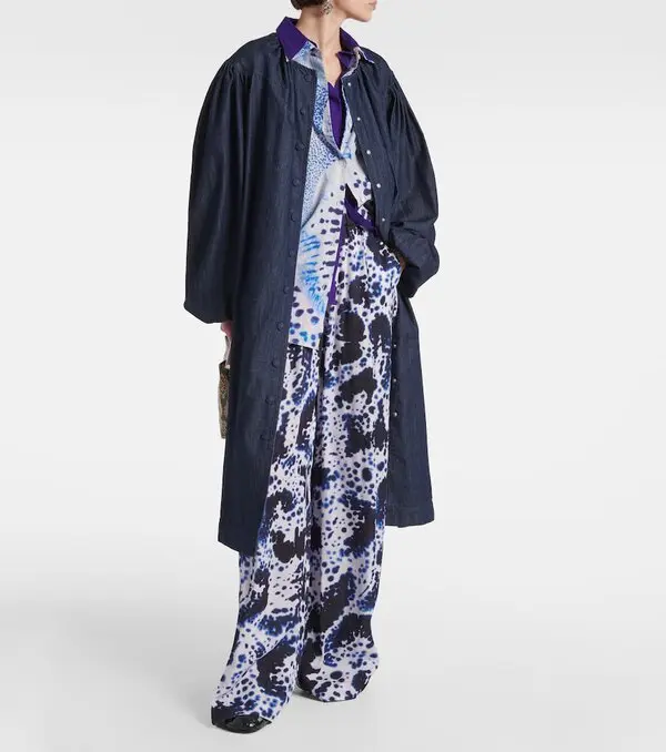 Dries Van Noten Denim Coat