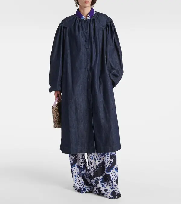 Dries Van Noten Denim Coat