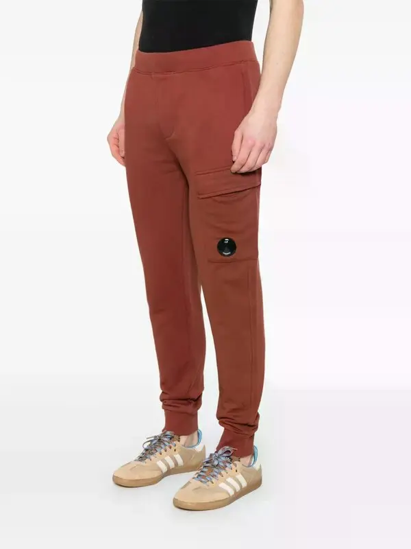 C.P. COMPANY Lens-detail Track Trousers - Red