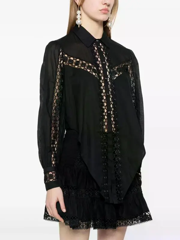 Charo Ruiz Ibiza Devi Blouse - Black